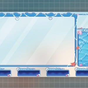 Full Package Summer Beach Twitch Overlays/ Ocean Aethetics Loading ...