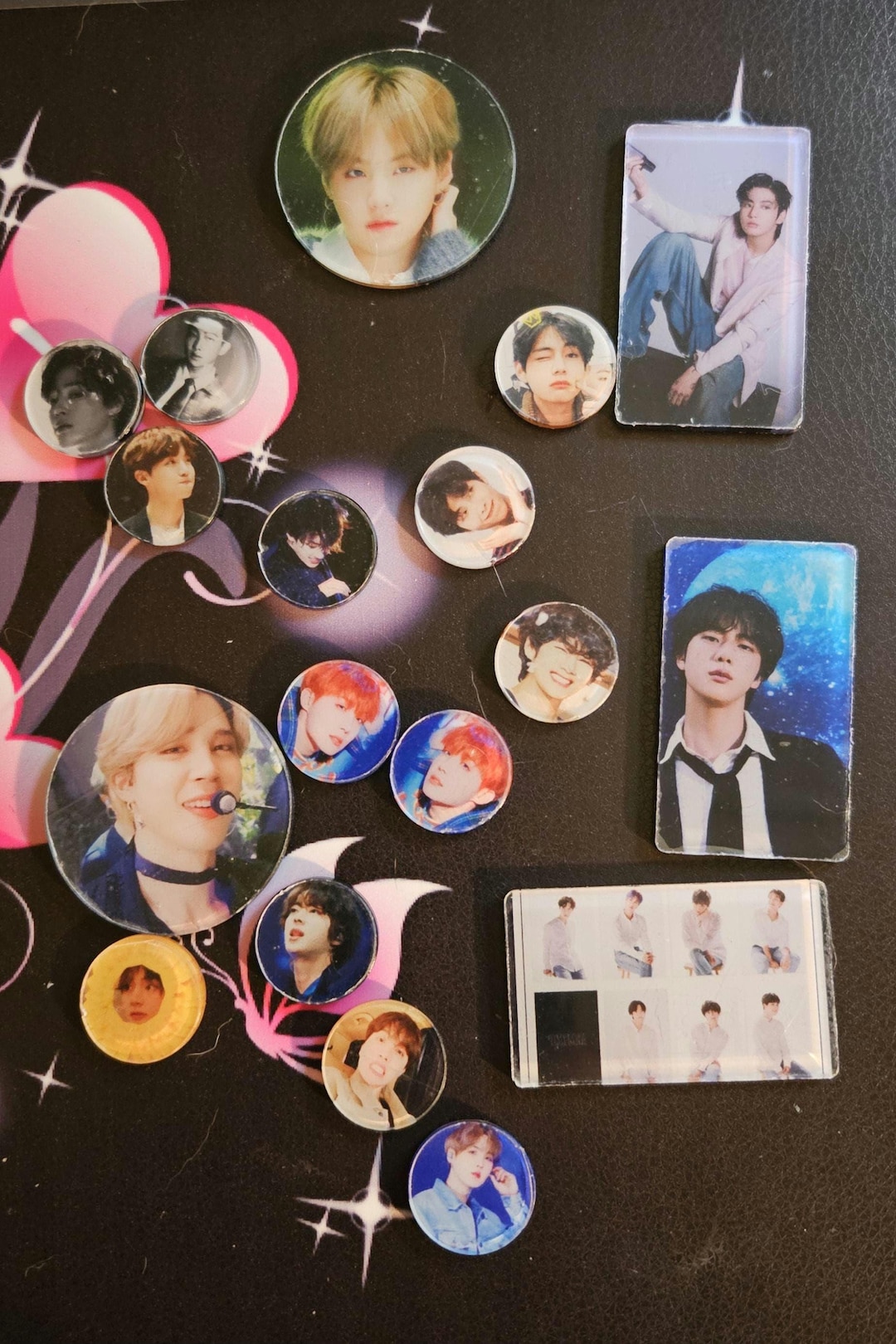 18 Piece BTS Flat Acrylic Pendant or Other Craft Pieces - Etsy