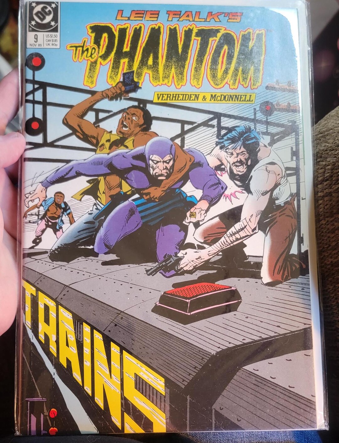 DC Lee Falks the Phantom Verheiden and Mcdonnell Issue 9 - Etsy