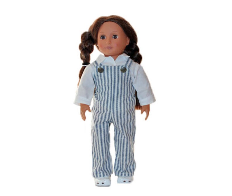 Engineer Striped Overall Set - Etsy