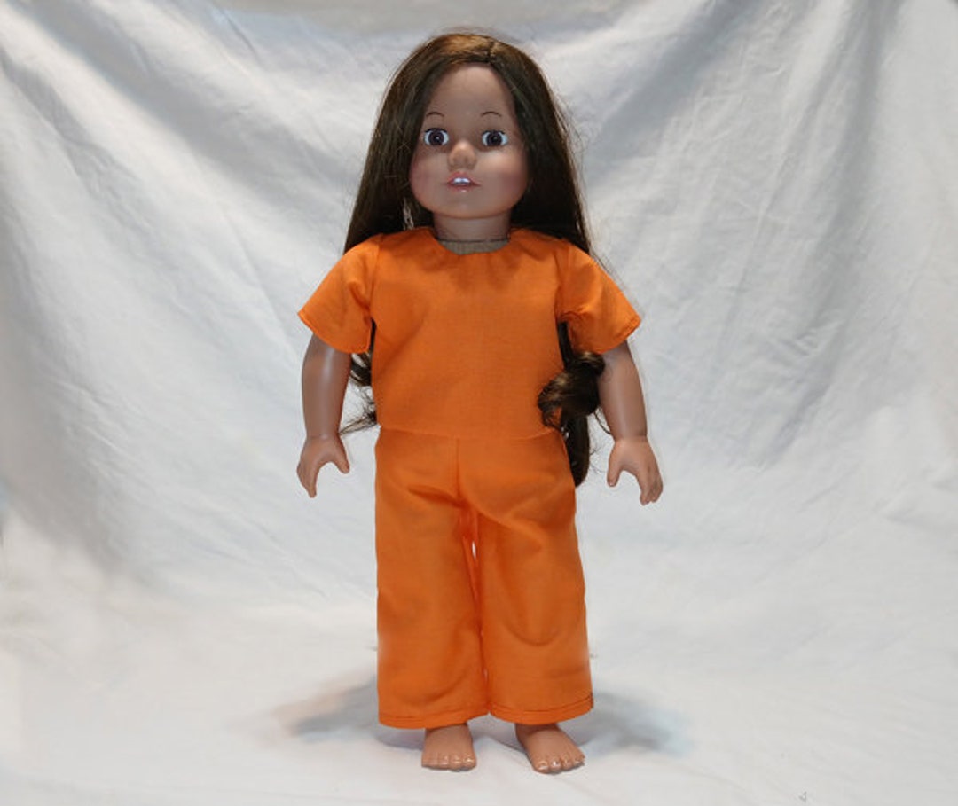 Orange Jail Doll Outfit - Etsy