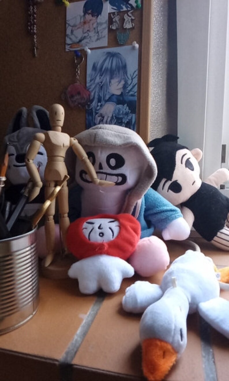 Sans Undertale Plush Toy Game Undertale Sans Plush Toys Soft Stuffed ...
