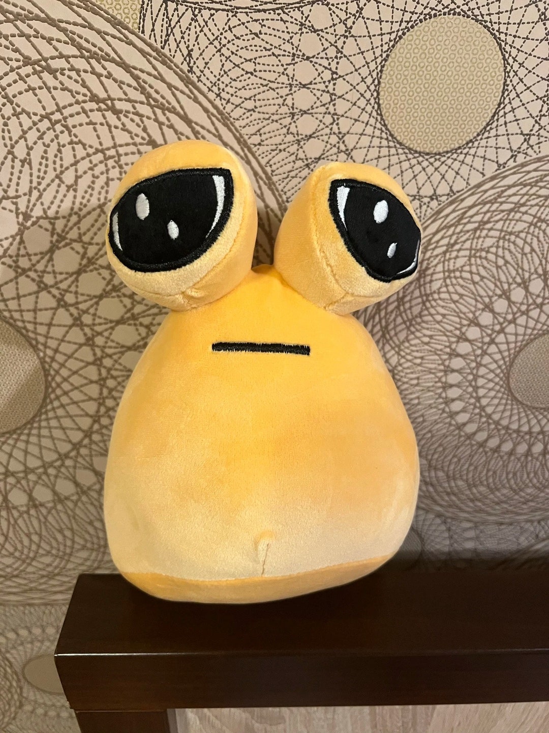 Pou Plush Cartoon Alien Toy Kawaii Stuffed Animal Doll Hot Game Figure ...