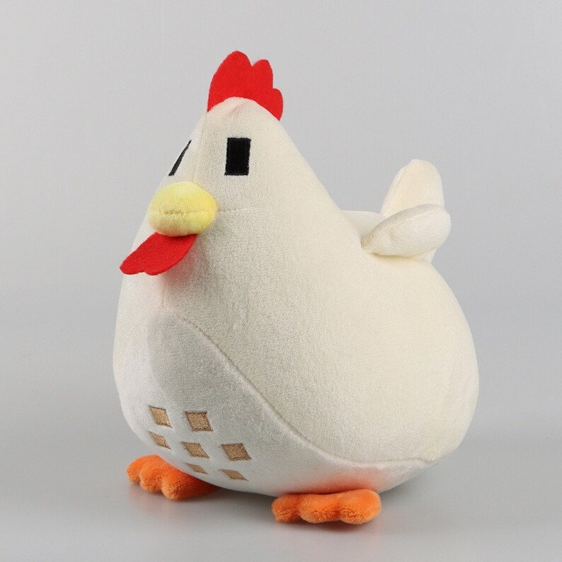 Stardew Valley Chicken Pillow Plush Soft Stuffed Animal Toys Cartoon ...