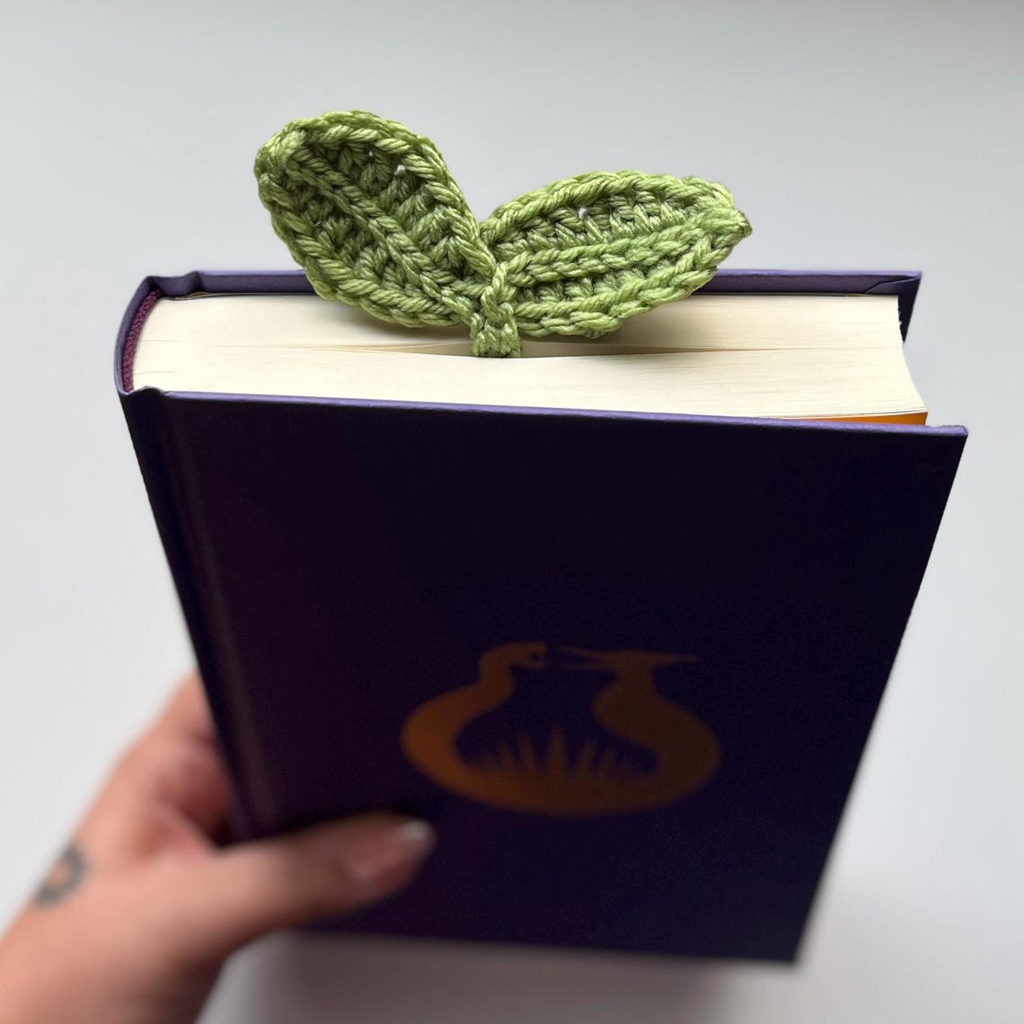 Leaf Sprout Bookmark Crochet Pattern - Easy Digital PDF - Etsy