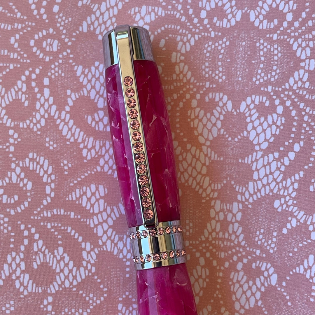Pretty Pink Lathe Turned Princess Pen - Etsy