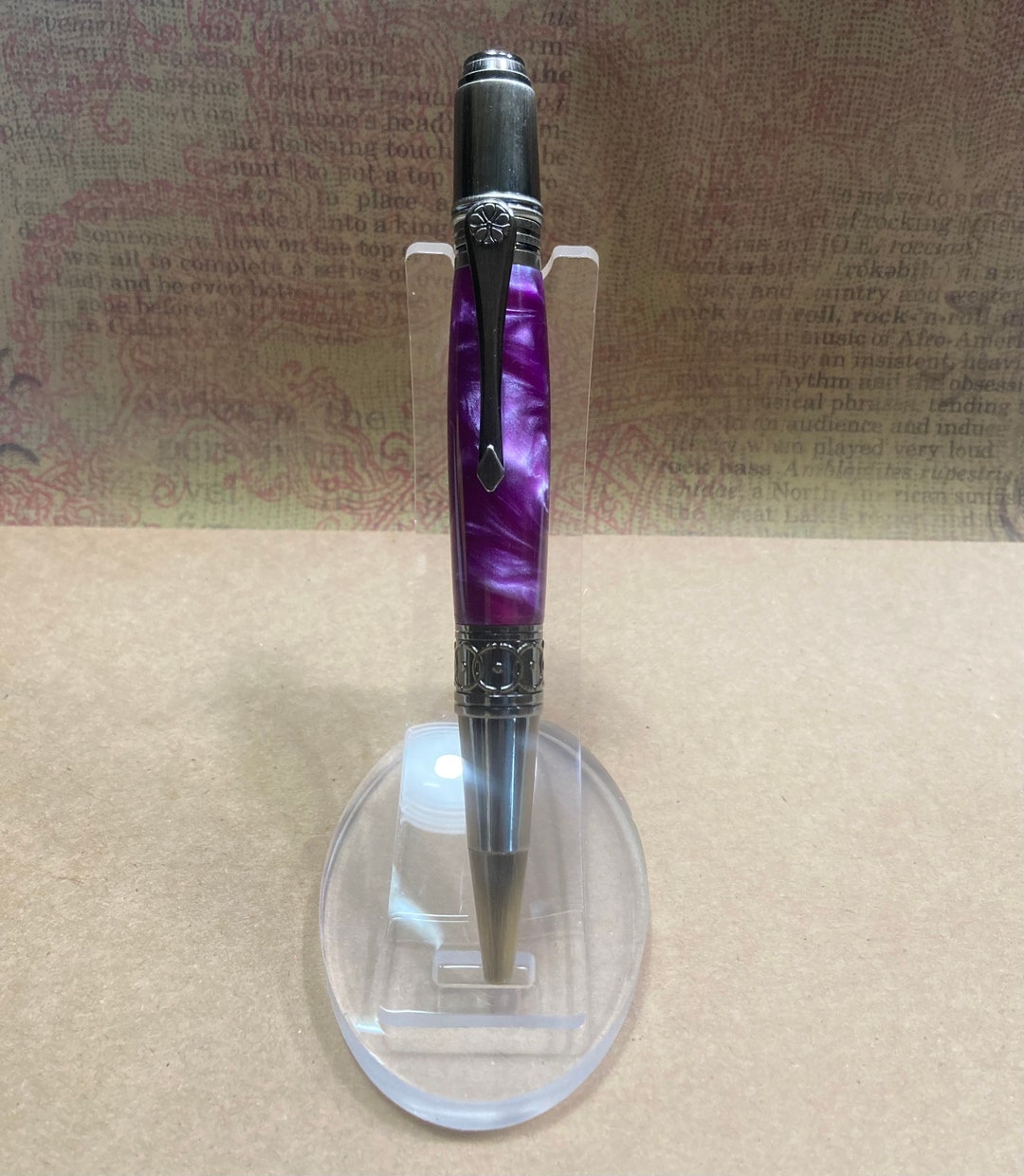 Steampunk Ball Point Pen Unique Special Gift, Stylish Custom Gift Idea ...
