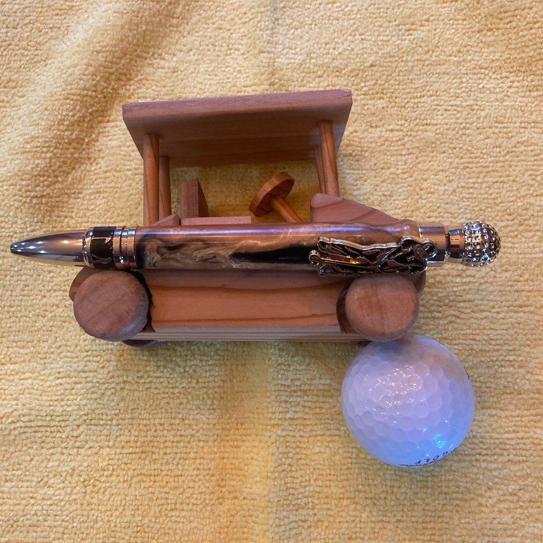 Handmade Golf Epoxy Rollerball Pen: Unique Golfer Gift - Etsy