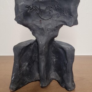 Vtg Original Sean Corner Clay Sculpture the Man Within Signed & Dated 7 ...