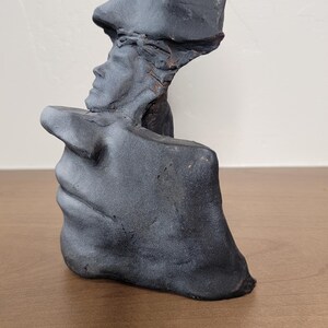 Vtg Original Sean Corner Clay Sculpture the Man Within Signed & Dated 7 ...