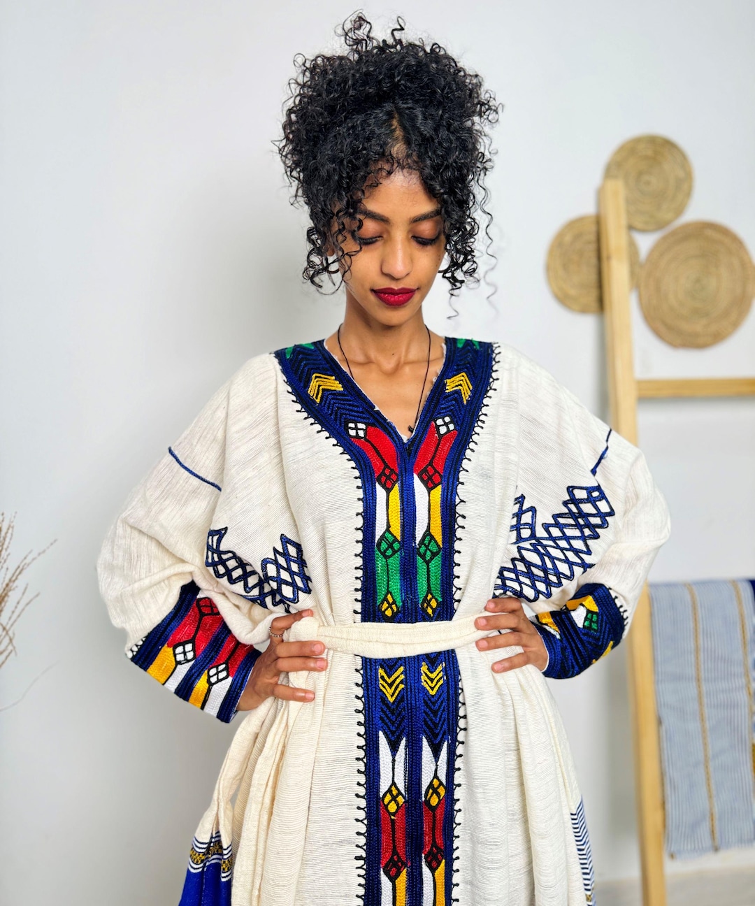Handwoven Ethiopian Habesha Kemis | Elegant Traditional Dress With ...