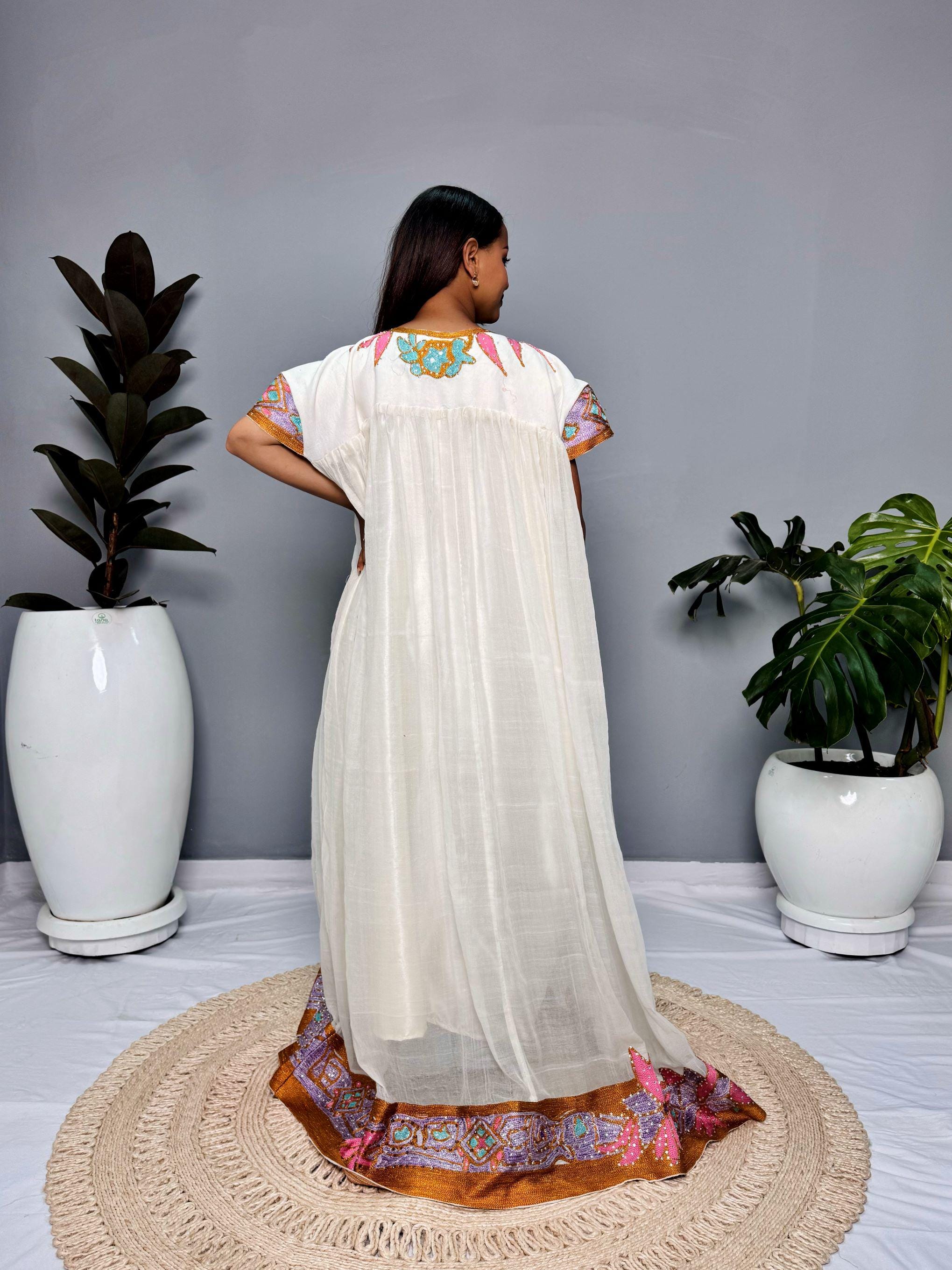 Habesha Dress | Unique Embroidered Design | Special Events Habesha ...