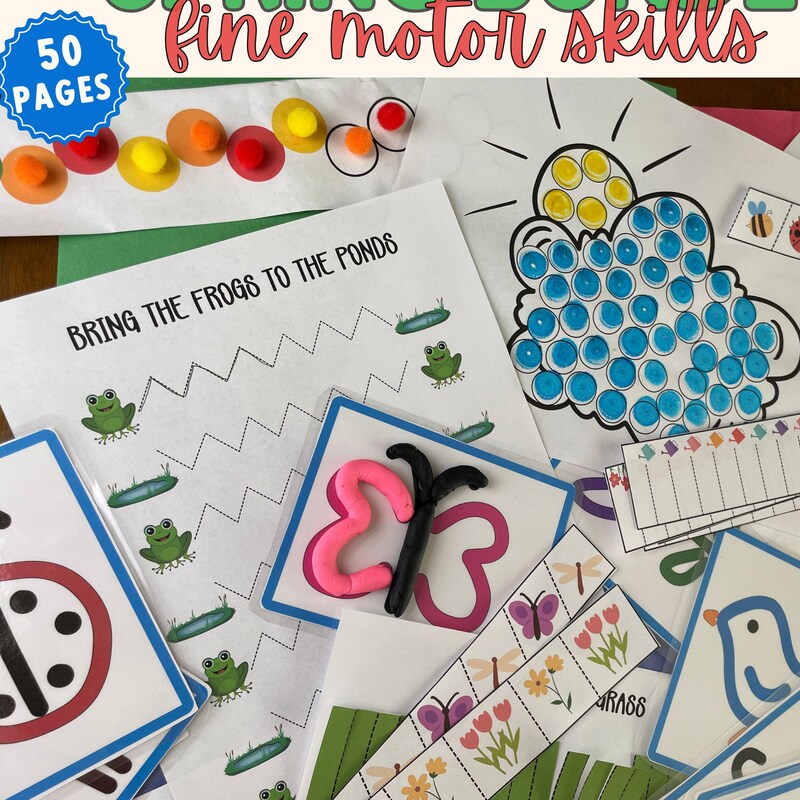 Fine Motor Skills - Etsy