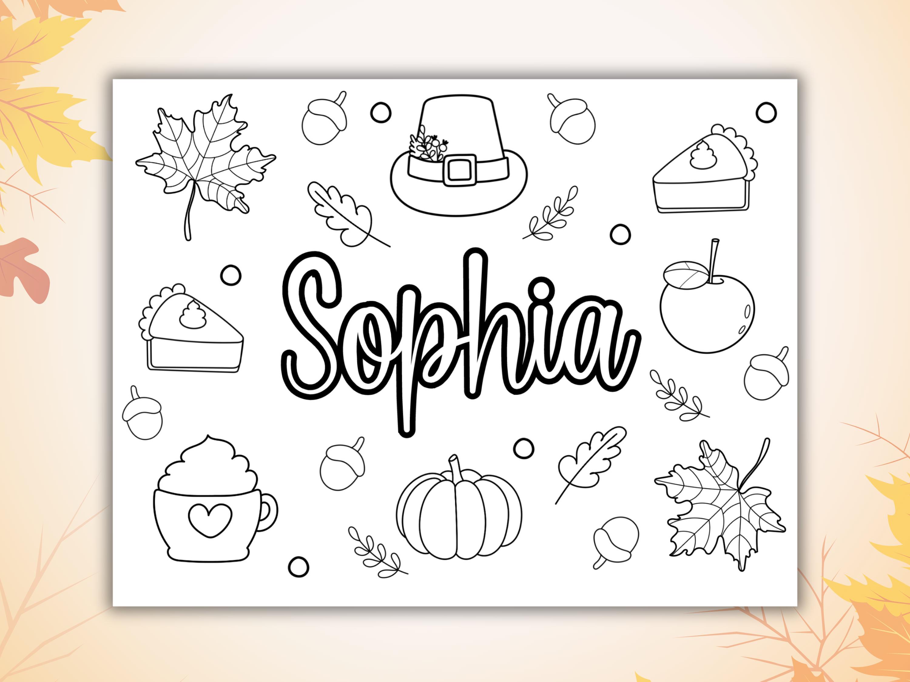 Fall Coloring Pages for Preschool, Pre K, Kindergarten Kids Autumn ...