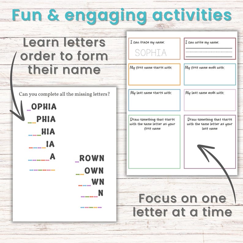 Editable Name Tracing Sheet for Preschool, Pre-k, Name Recognition and ...