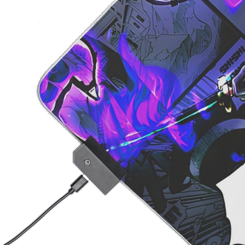 Zoro One Piece LED Gaming Mouse Pad - Etsy