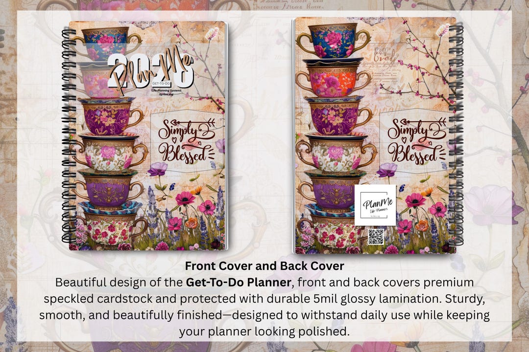 2026 Get-to-do Planner | Weekly To-do List Planner, Monthly Pages ...