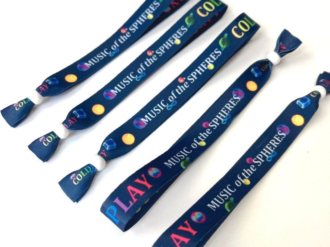 Coldplay/ the Spheres Tour Wristbands - Etsy