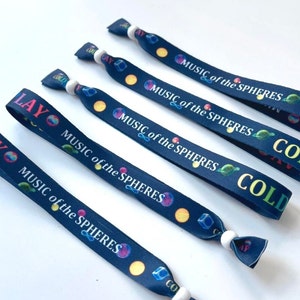 Coldplay/ the Spheres Tour Wristbands - Etsy