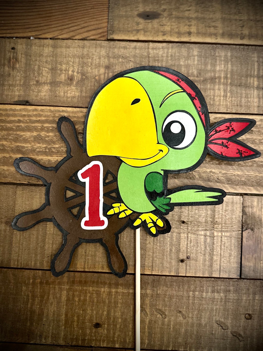 Pirate Cake Topper Pirate Birthday Pirate Party Decor First Birthday ...