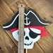 Pirate Cake Topper Pirate Birthday Pirate Party Decor First Birthday ...