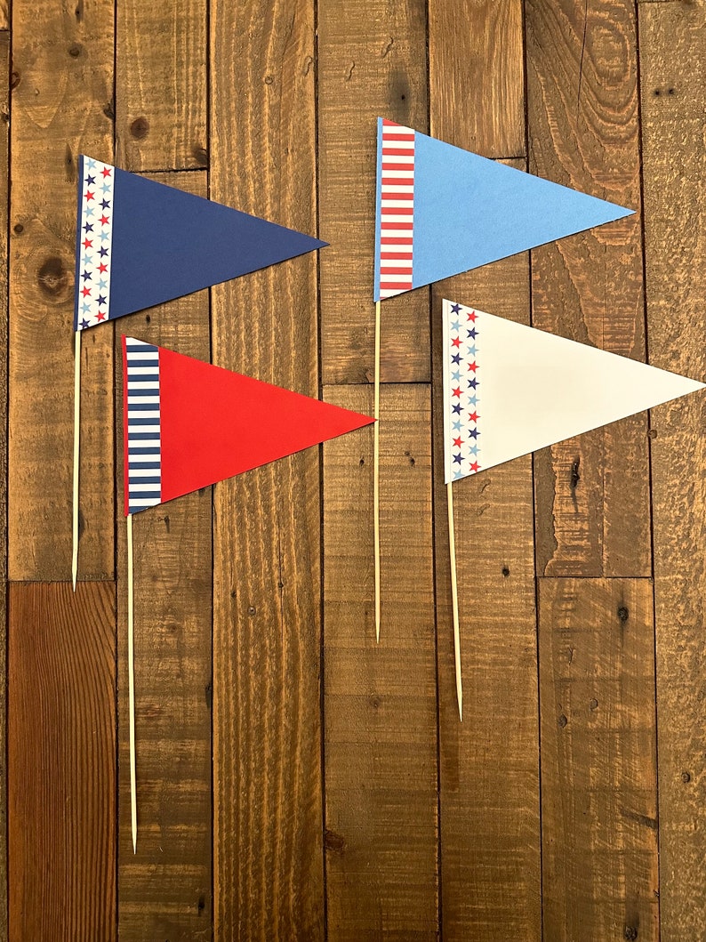 1st Birthday Baseball Pennants. Personalized Pennants. 4th of July ...
