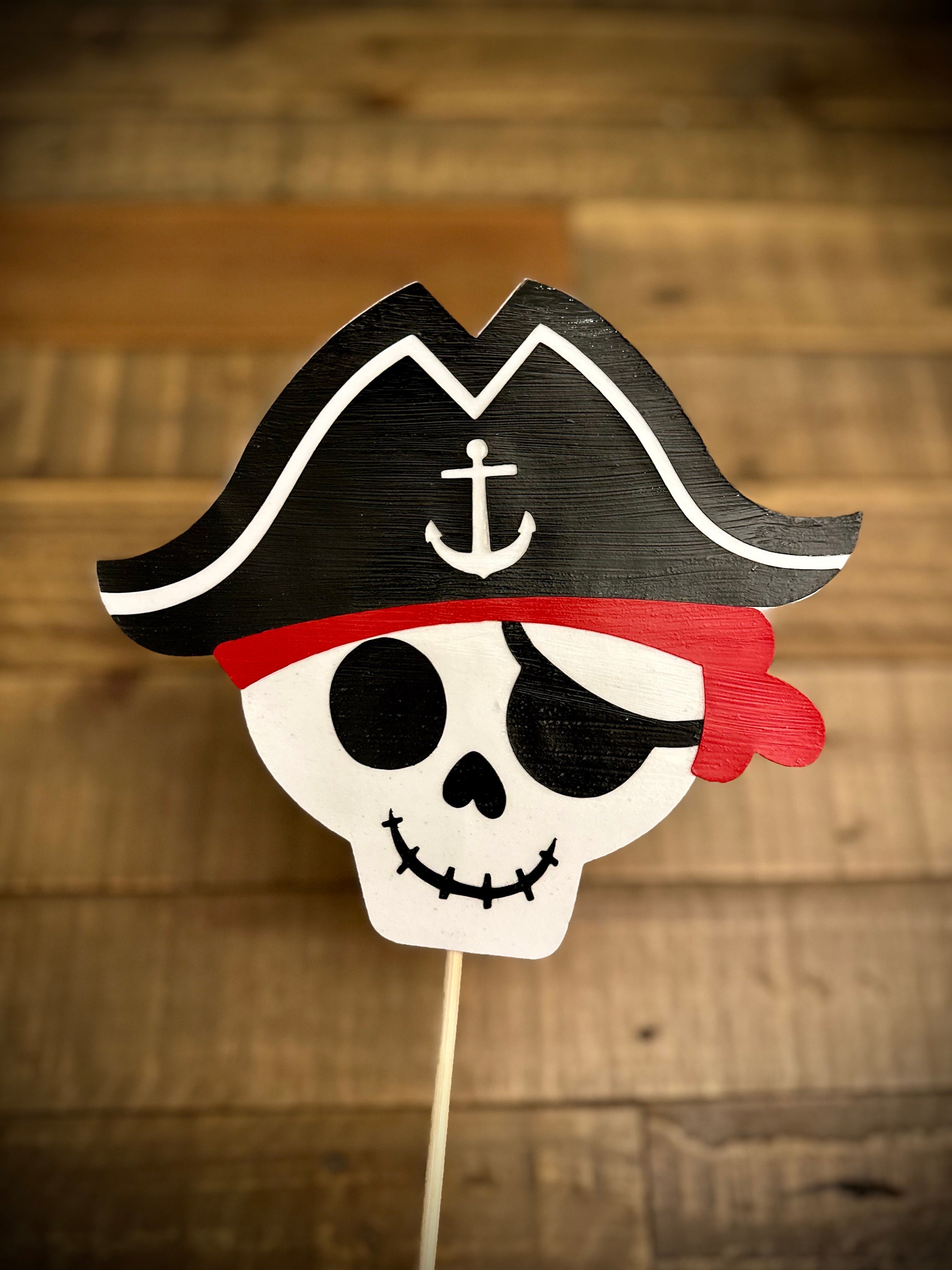 Pirate Cake Topper Pirate Birthday Pirate Party Decor First Birthday ...