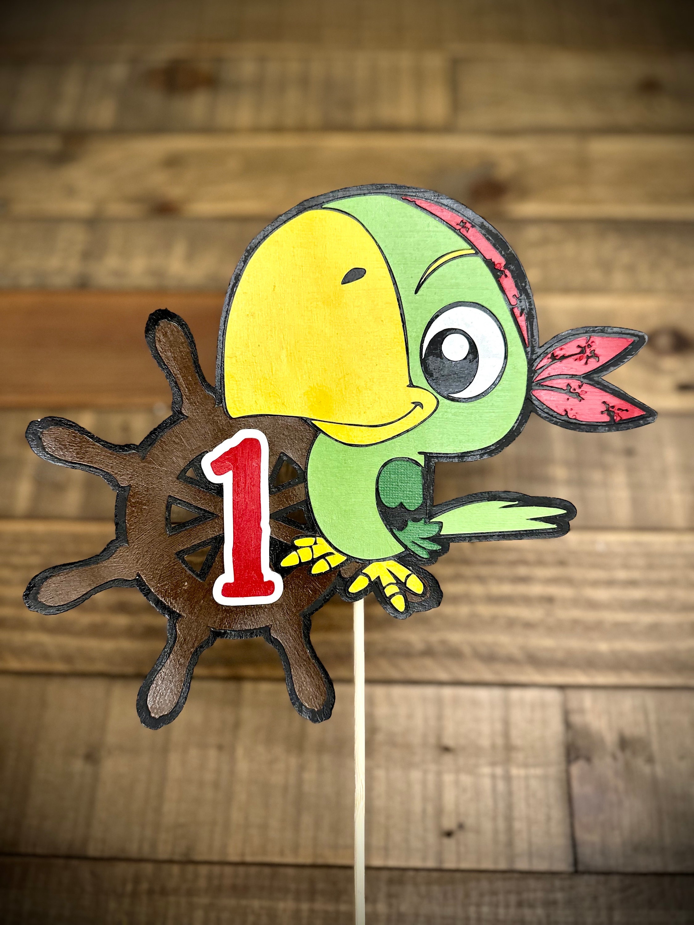 Pirate Cake Topper Pirate Birthday Pirate Party Decor First Birthday ...