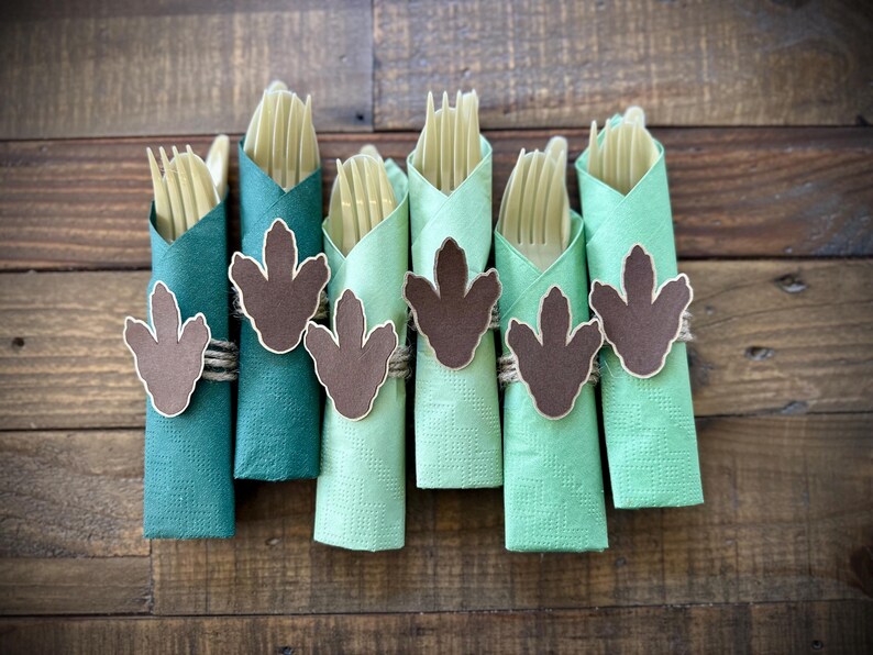 Dinosaur Napkins Dinosaur Baby Shower Dinosaur Birthday Party Dinosaur ...