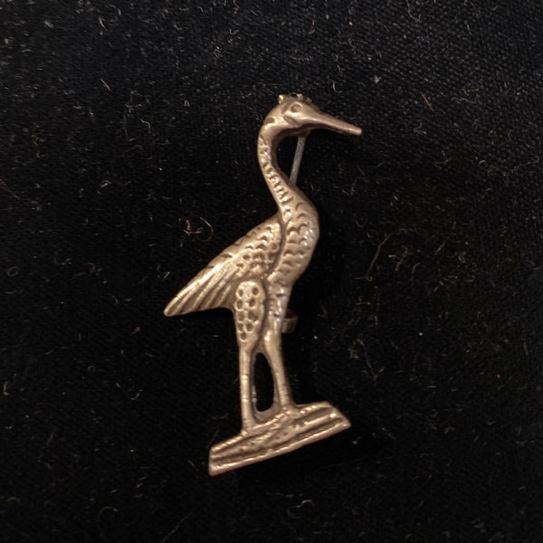 Stork Pin - Etsy