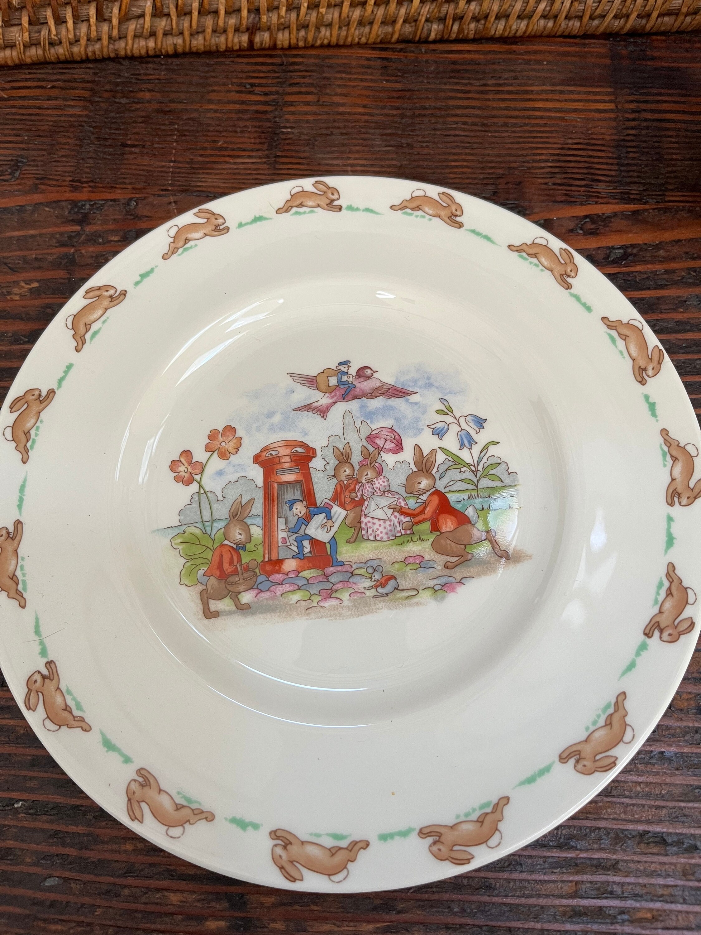 Vintage Set of Bunnykins Royal Doulton Plate and Cup - Etsy