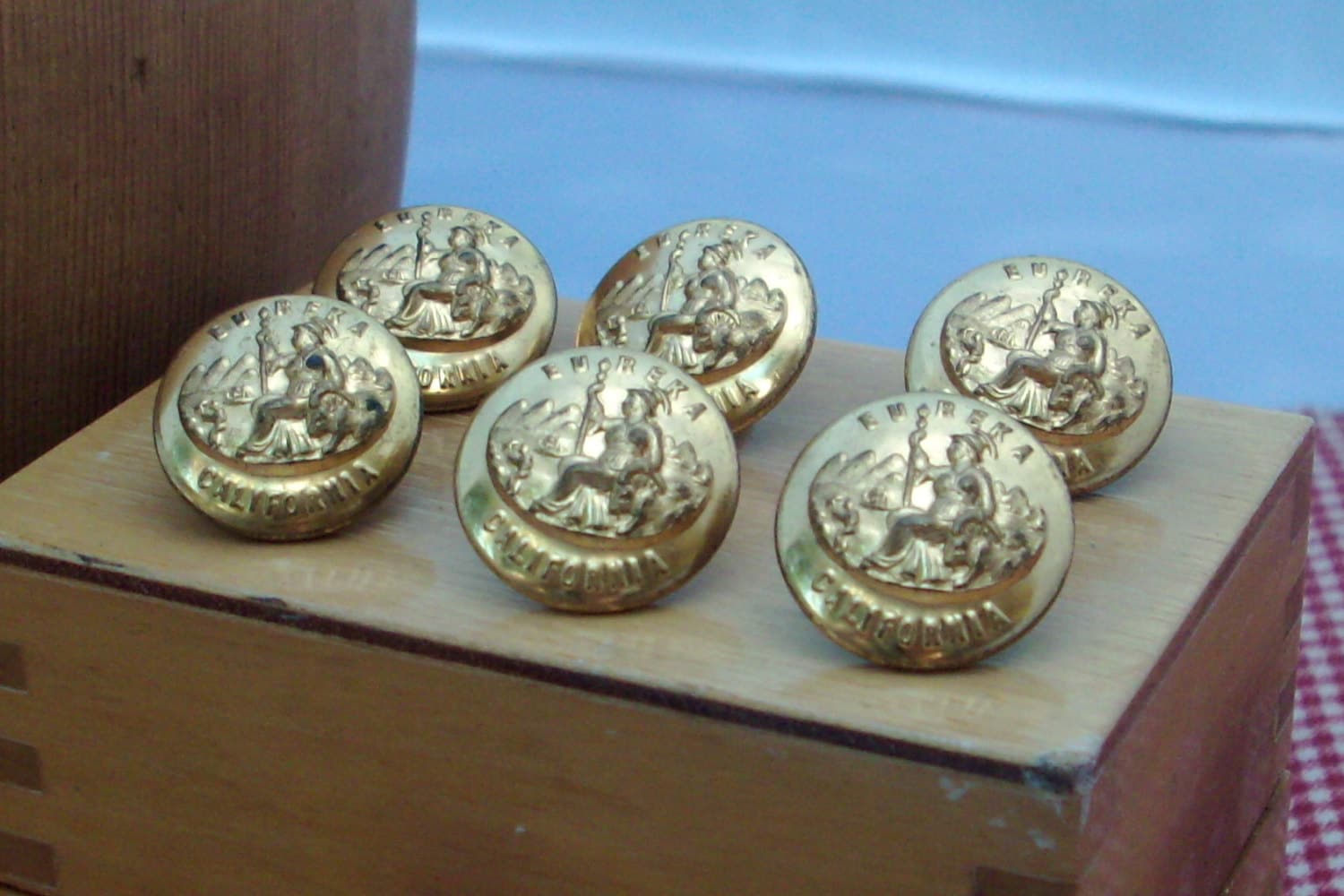 Set of Vintage State of California Buttons - Etsy