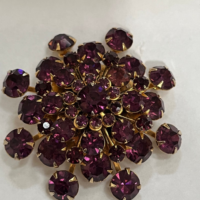 Rhinestone Pins - Etsy