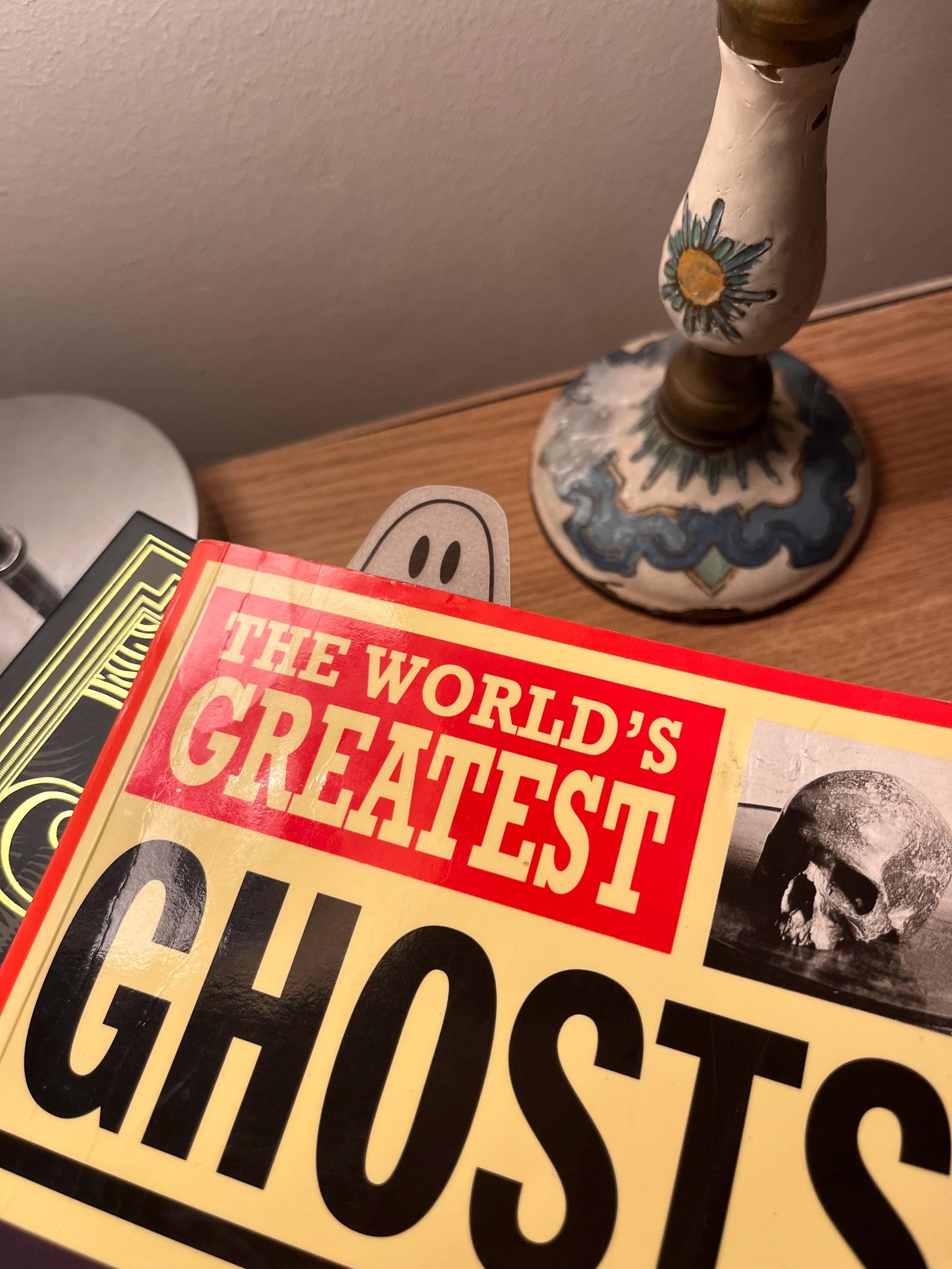 Ghost Translucent Bookmark |spooky Ghost Bookmark | Halloween Bookmark ...