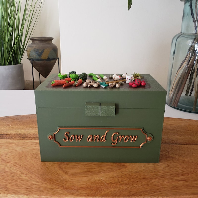 Hand Decorated Box - Etsy
