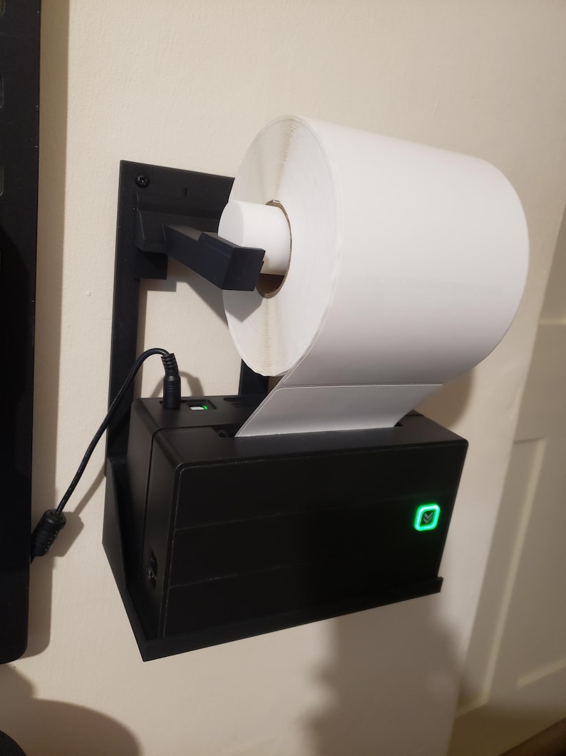 Munbyn Thermal Label Printer Wall Mount in an Option of Colours. - Etsy