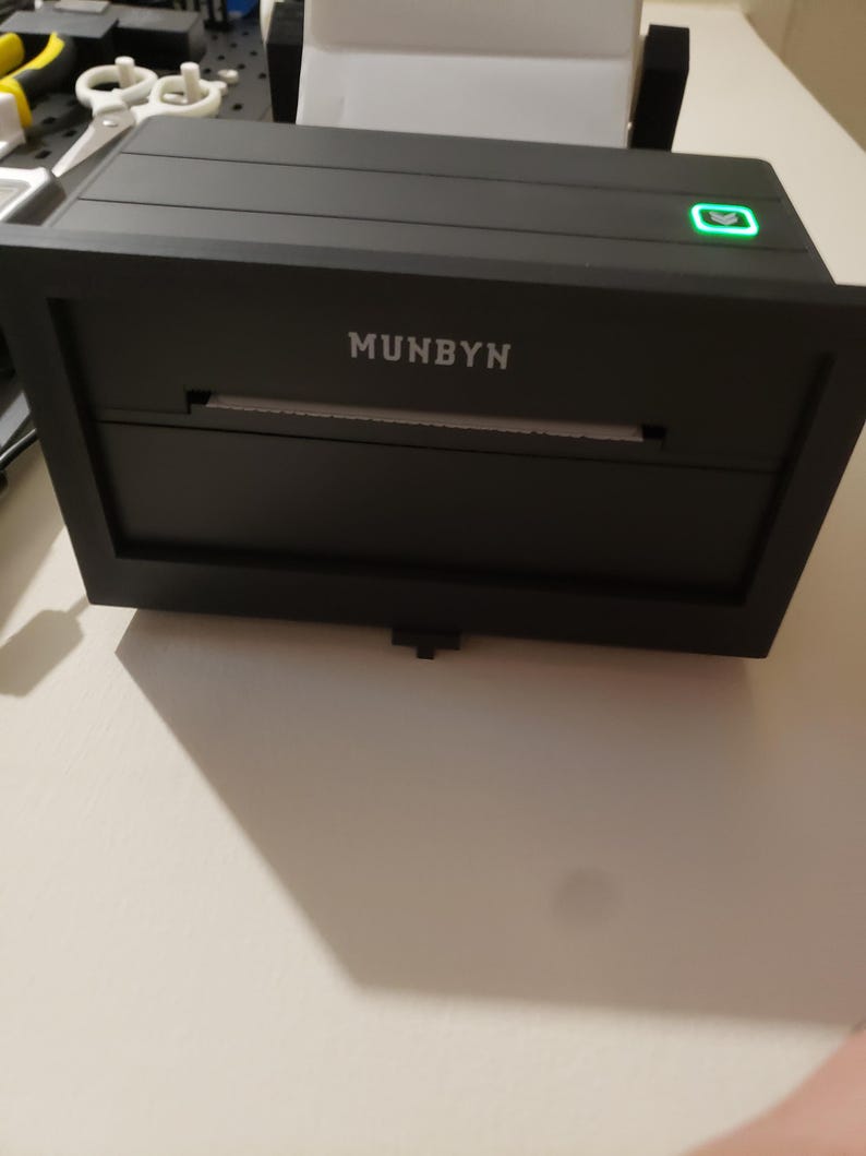 Munbyn Thermal Label Printer Wall Mount in an Option of Colours. - Etsy