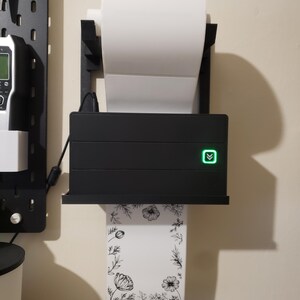 Munbyn Thermal Label Printer Wall Mount in an Option of Colours. - Etsy
