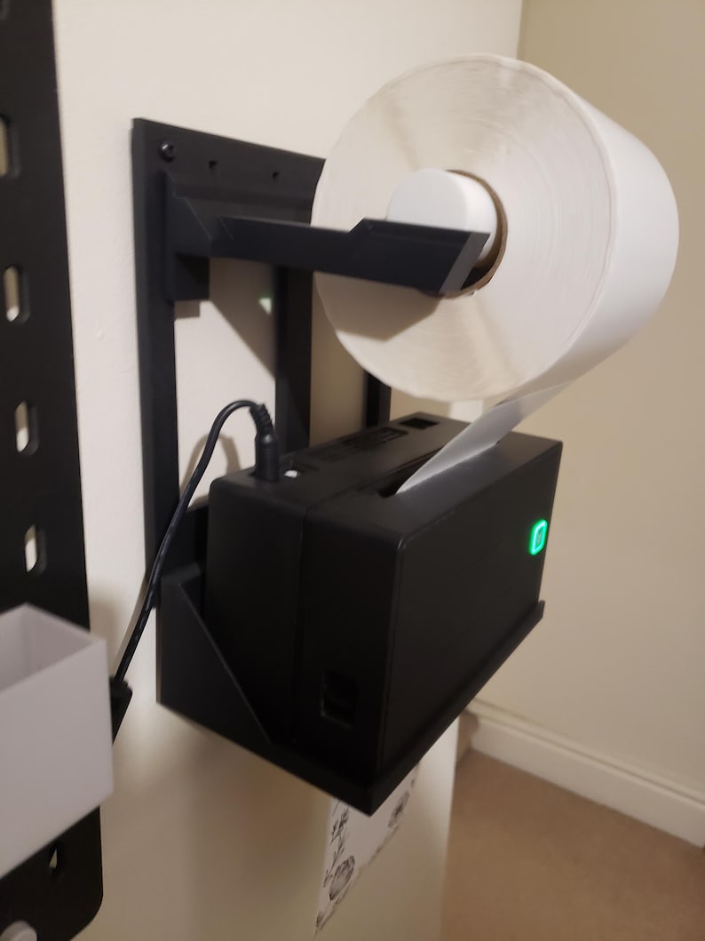 Munbyn Thermal Label Printer Wall Mount in an Option of Colours. - Etsy