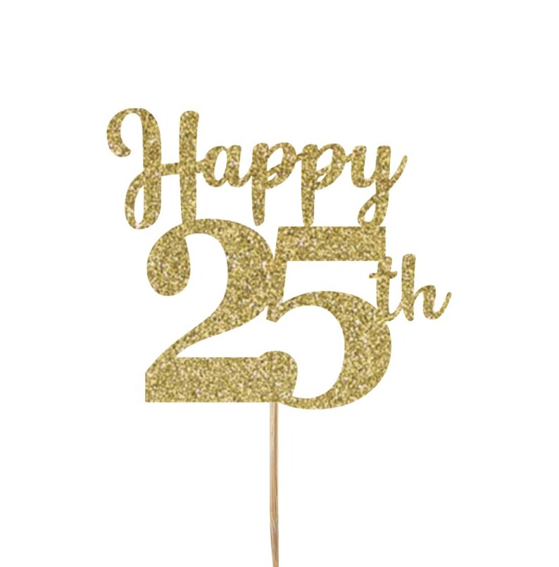 Custom Birthday Cake Topper, Personalized Number Cake Topper, Glitter ...