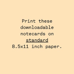 Motivational Quotes (18) Printable Note Cards - Etsy