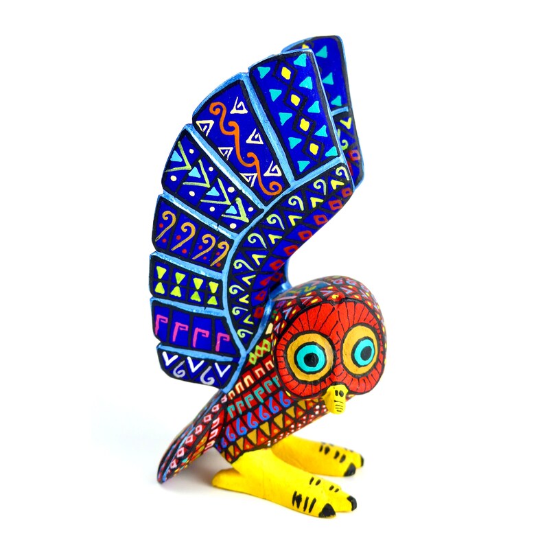 Mexican Folk Art Owl - Etsy