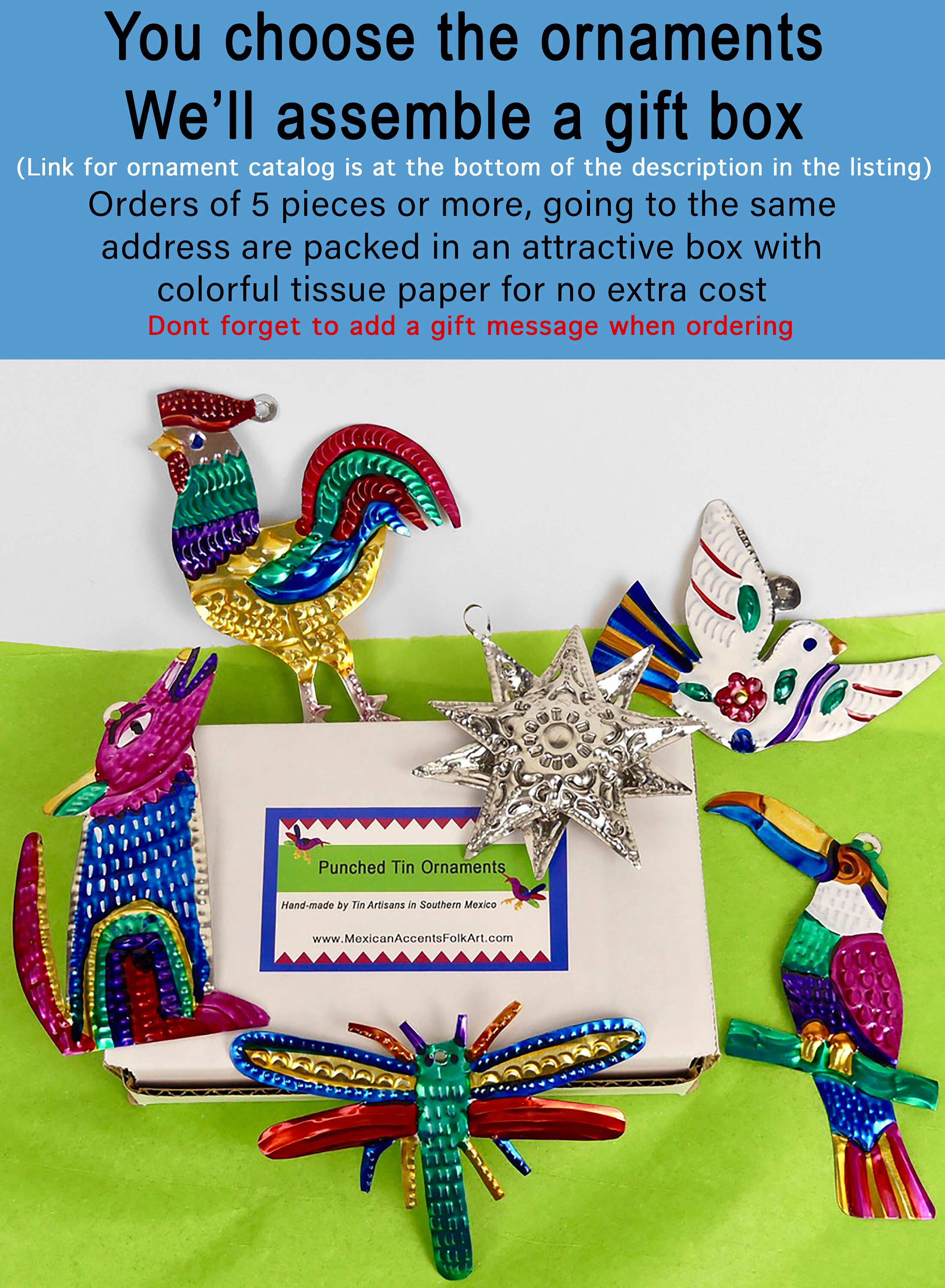 Angel Ornament | Hand-punched Tin| Mexican Folk Art | Mexico - Etsy