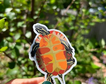 Skip a Straw Save a Turtle Sticker - Etsy