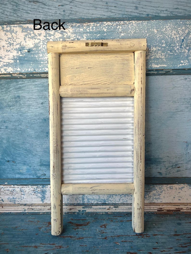 Decoupaged Cardinal Washboard, 15"x7" Vintage Farmhouse Winter ...