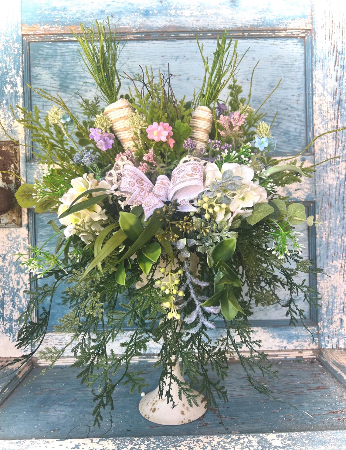 Easter/spring Centerpiece, 24x21x19” Spring Time Centerpiece, Spring ...