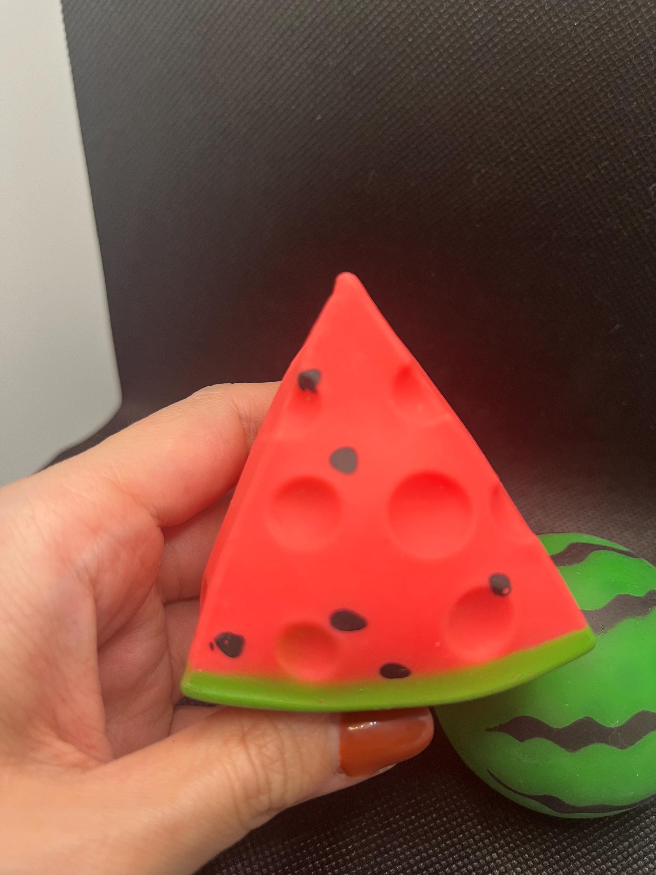 Watermelon Sliced Whole Fruit Squishy Squash Distress Toy Fidget - Etsy