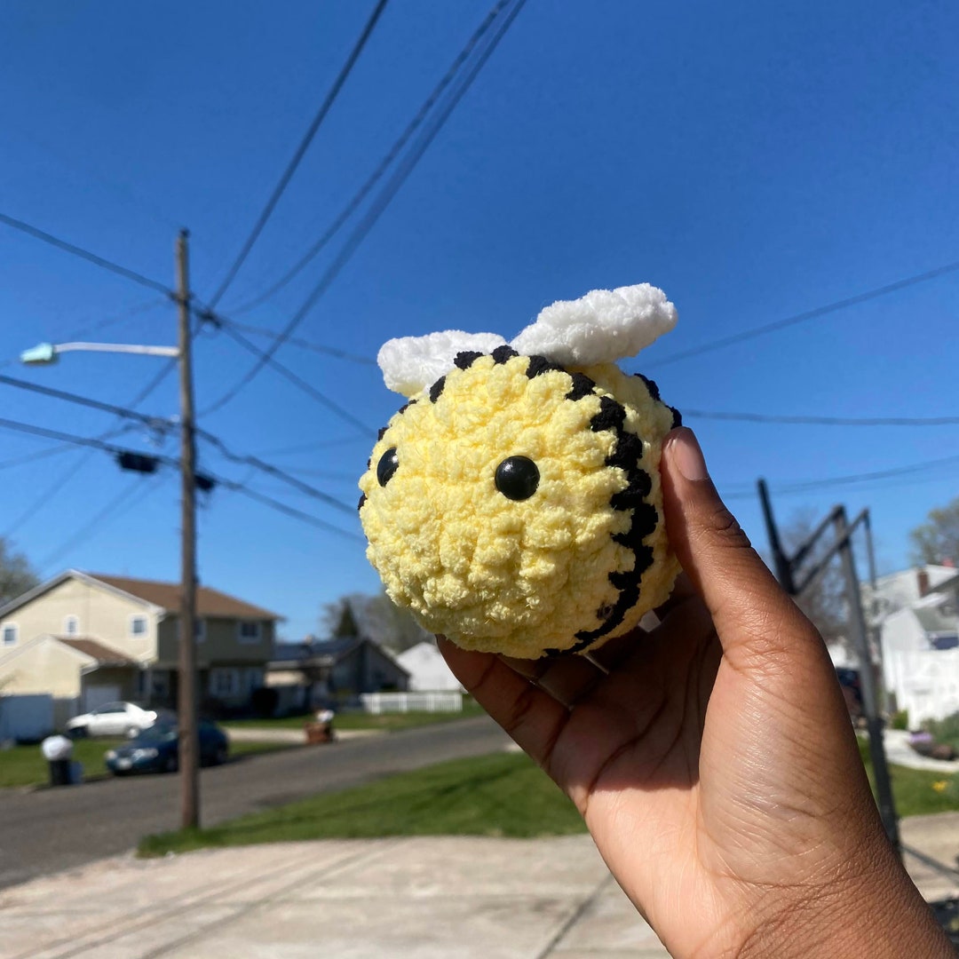 Bee Plush Crochet Bee Bee Plushie Bee Stuffed Animal Bee Plushy Bee ...