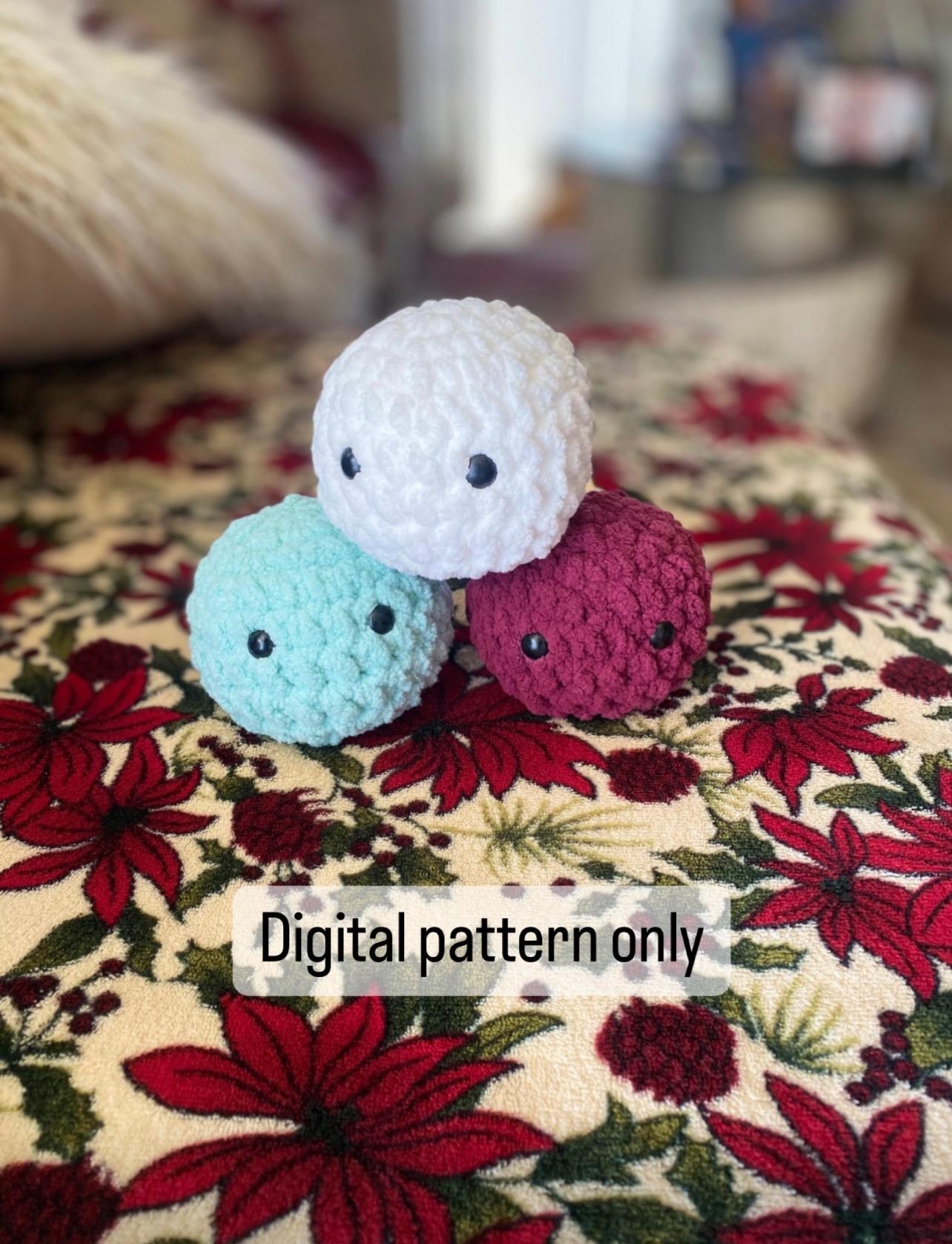 Crochet Stress Ball Pattern Crochet Ball Pattern Amigurumi Pattern Plushie Pattern - Etsy