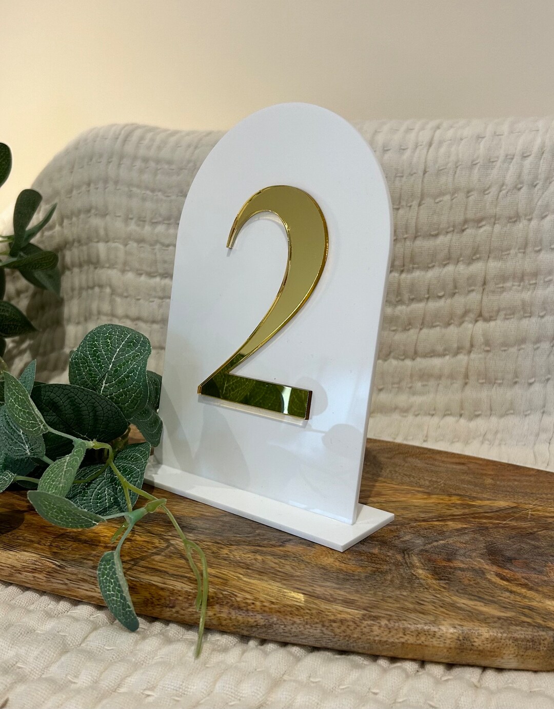 Acrylic Metallic Numbers | DIY Table Numbers | Wedding Table | Craft ...